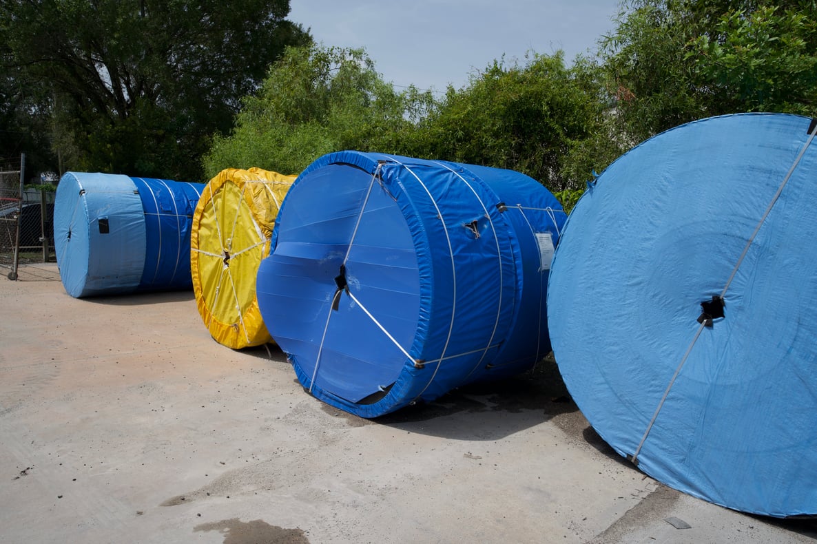 Proper Conveyor Belt Storage