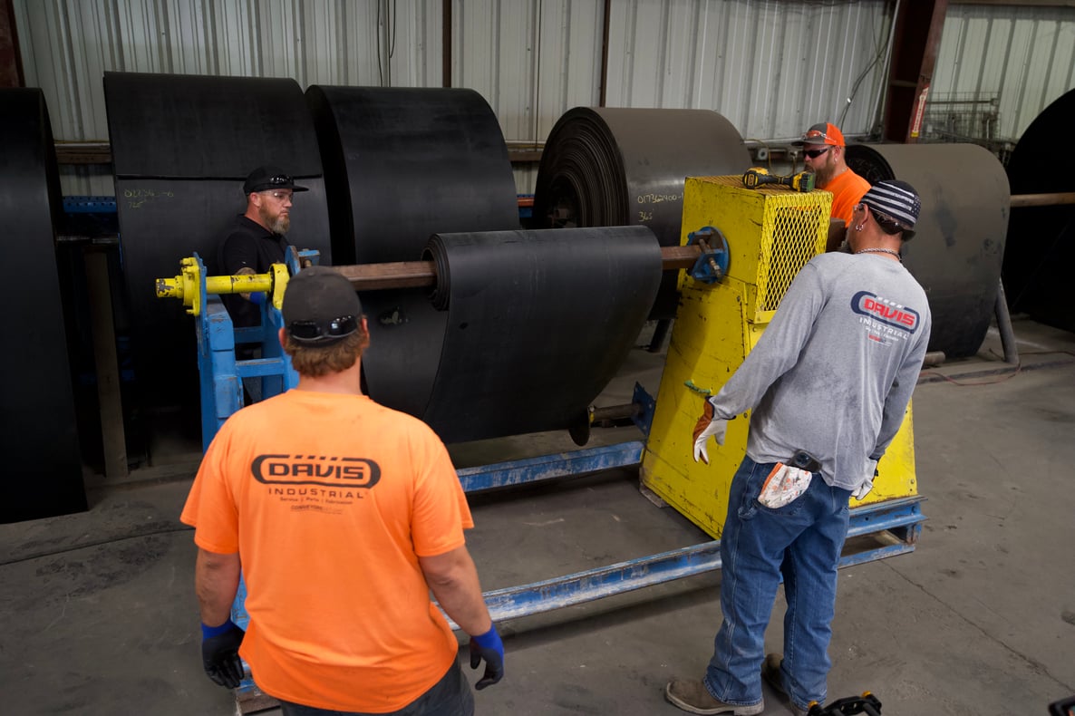 Proper Conveyor Belt Storage