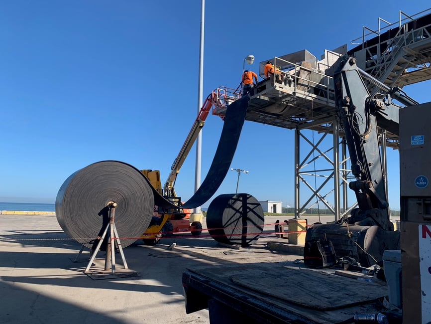 Conveyors in Bulk Marine & Rail Terminals | Davis Industrial